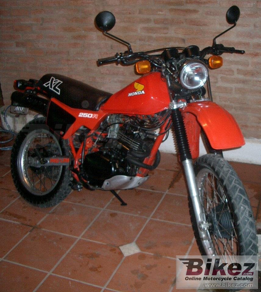 Honda XL 250 R Poster honda-xl-250-r-poster